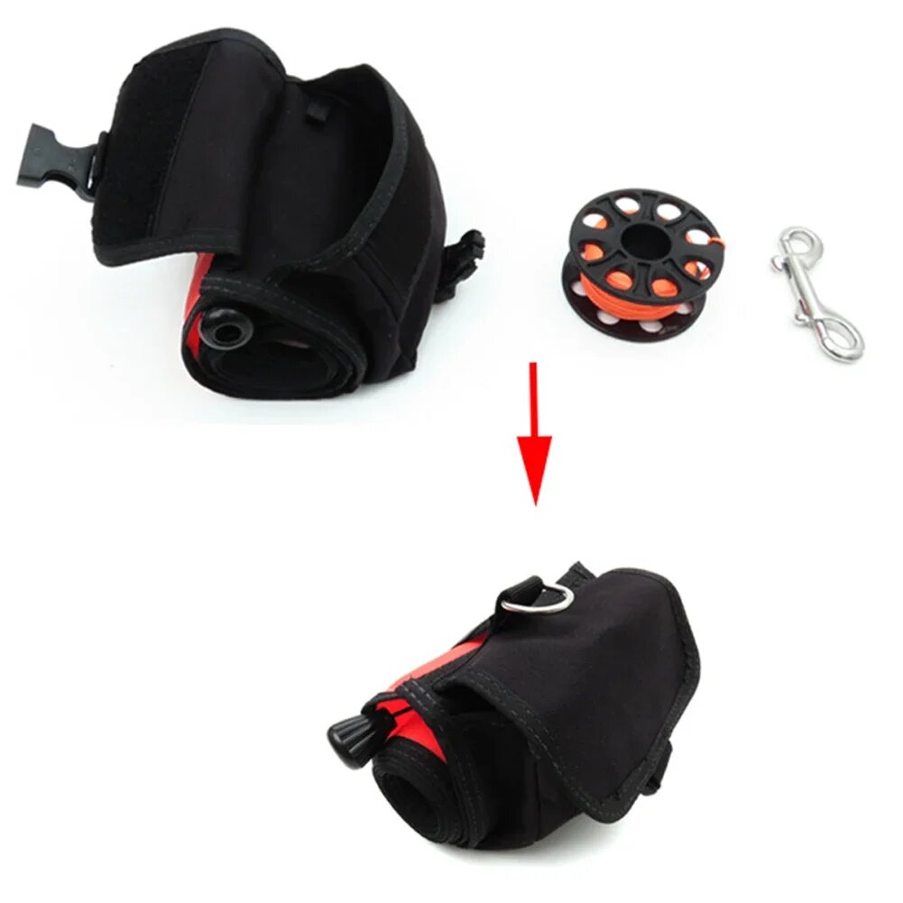 TOOPRE Маркерный буй для дайвинга 120x15 см