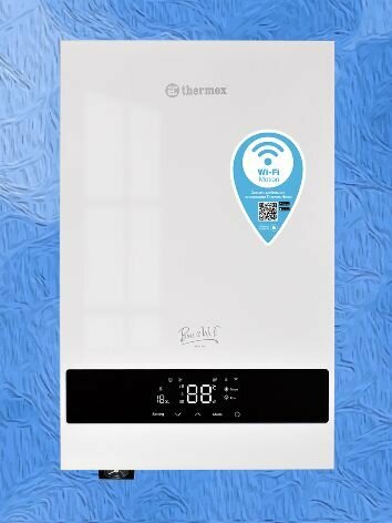 Котел электрический отопления THERMEX Boss 12 Wi-Fi (White)