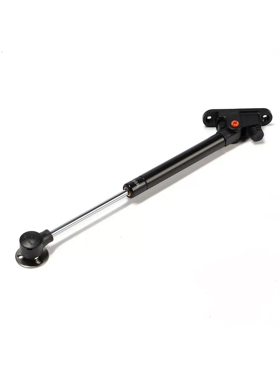 Газлифт мебельный 150N, с доводчиком, бесшумный