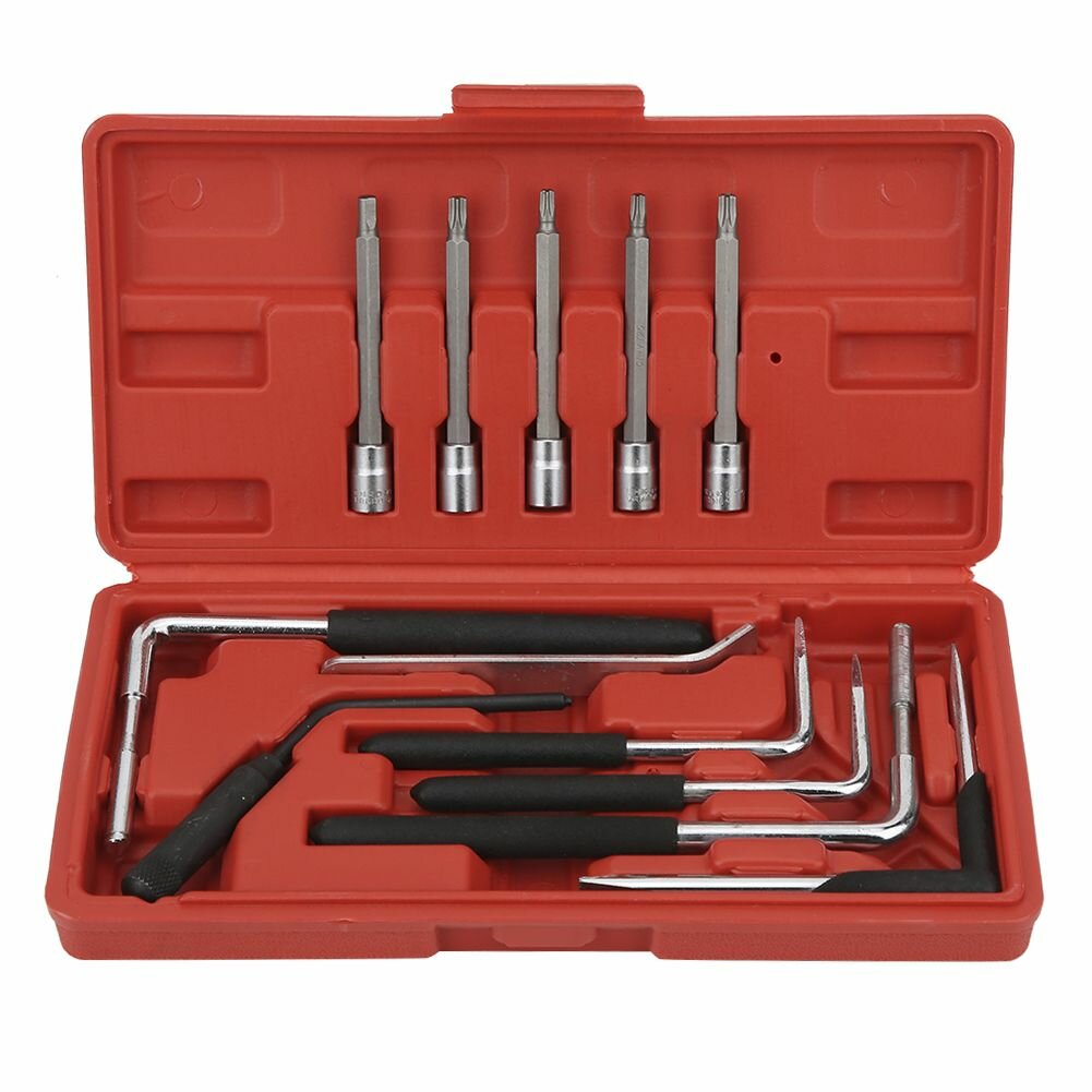 Набор инструментов для разборки и удаления воздушных карманов из 12 предметов, инструмент для ремонта в гараже автомобиля, подходит для Renault