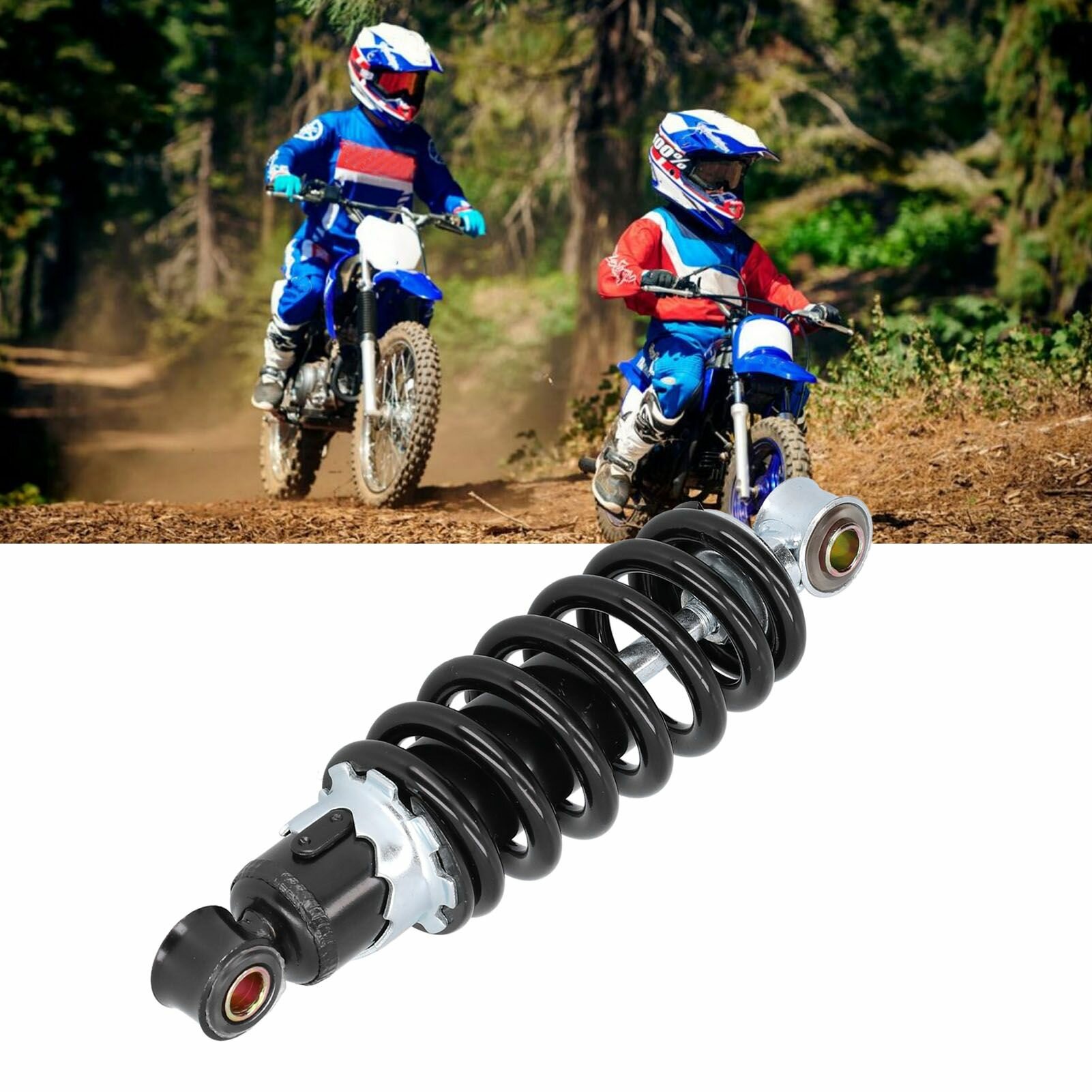 Подножки для мотоцикла, боковая подножка 360 мм в сборе, подходящая для питбайка, мотоцикла и эндуро