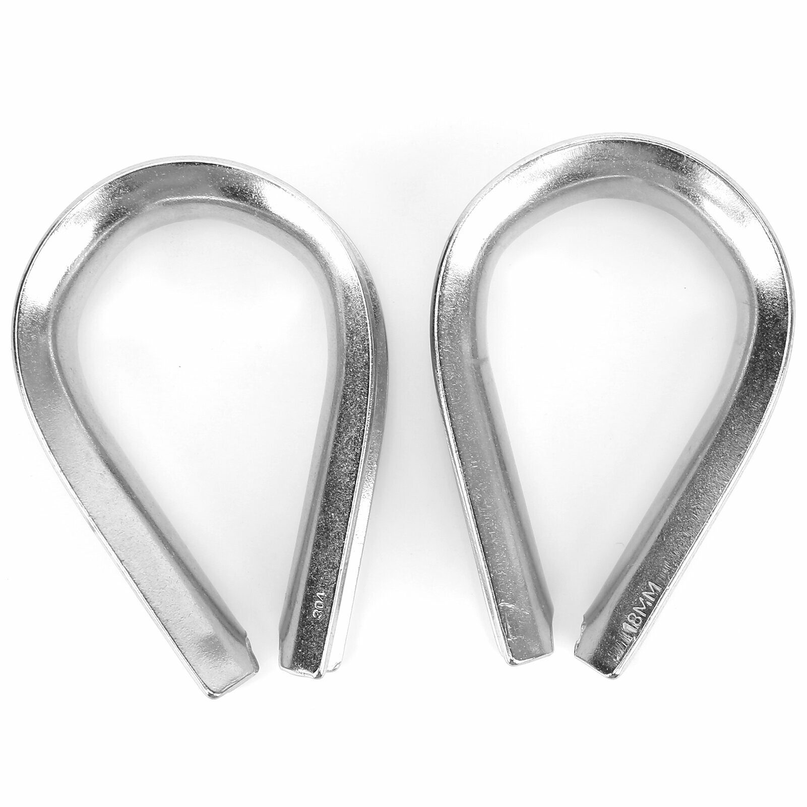 18 мм из нержавеющей стали морские проволочные зажимы зажимать кабель защитные кольцевые навыки зажимы