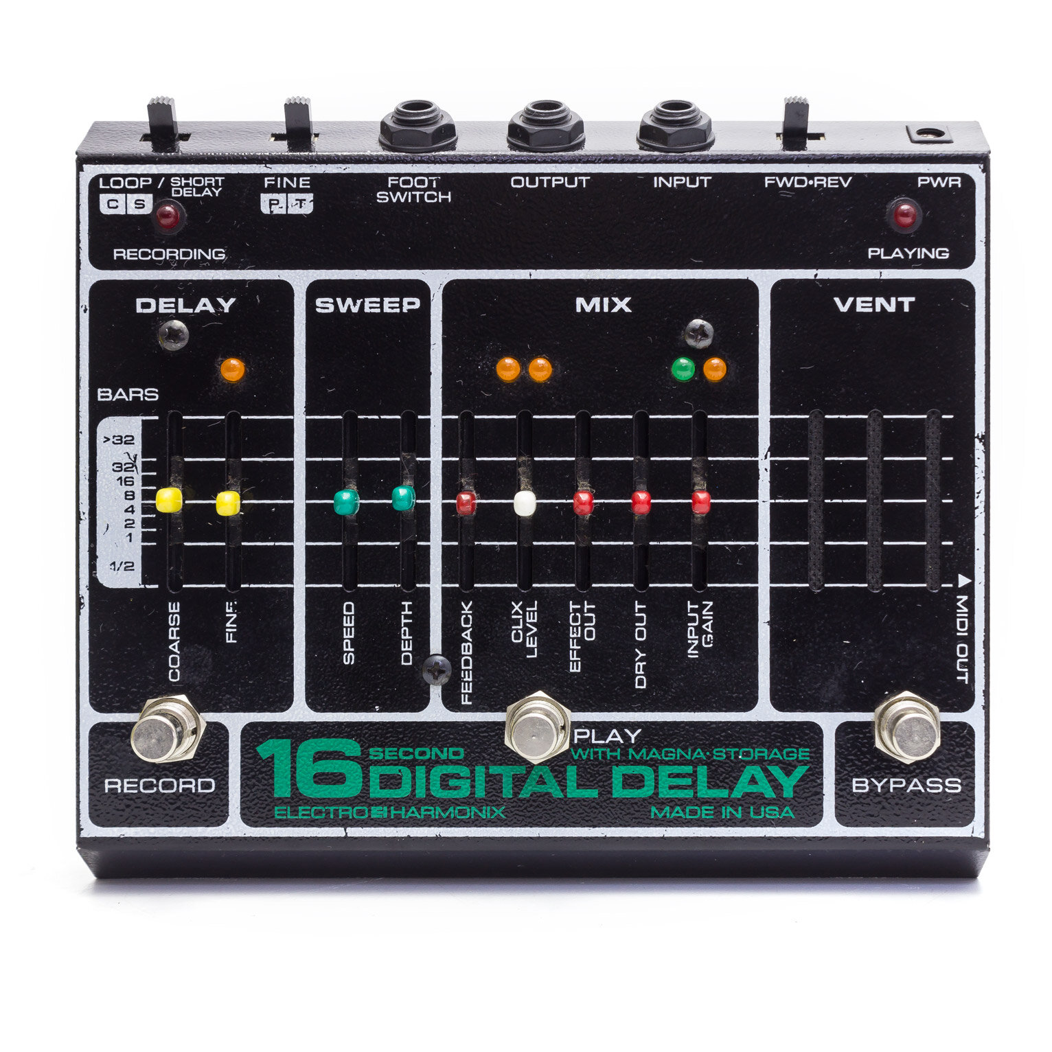 Electro-Harmonix 16 Second Digital Delay + Footswitch
