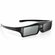 3D очки Active Shutter — размеры: 10 см × 10 см × 10 см — вес: 0.097 кг