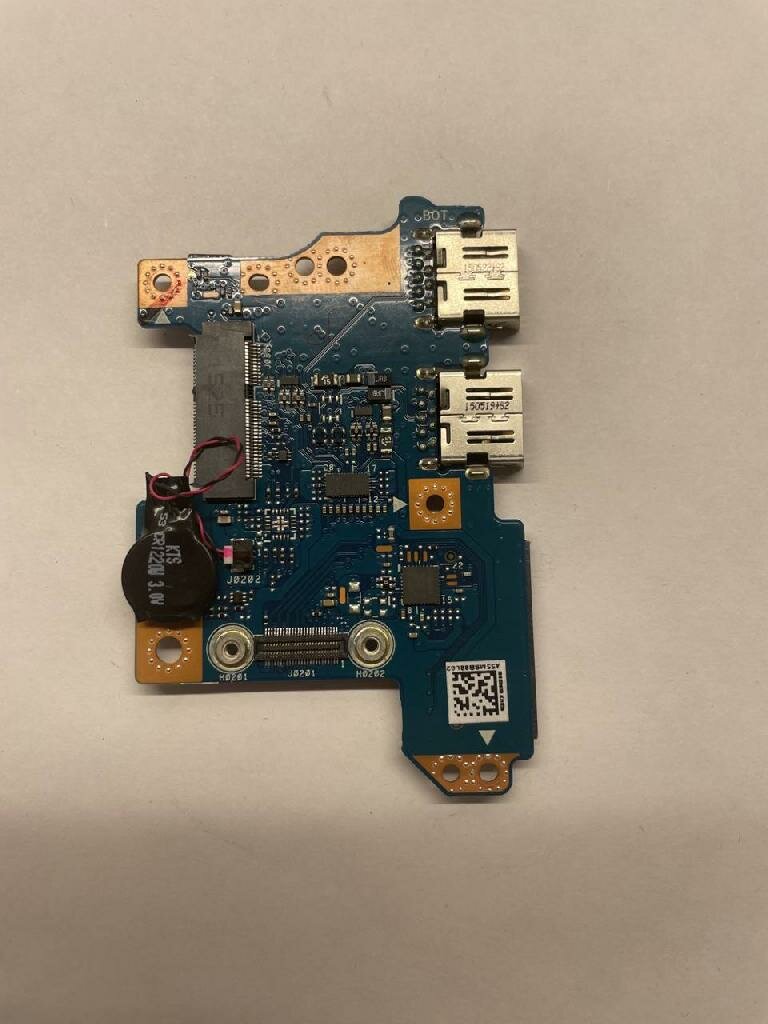 Дополнительная плата с USB и SD разъемами для ноутбука Asus UX305FA