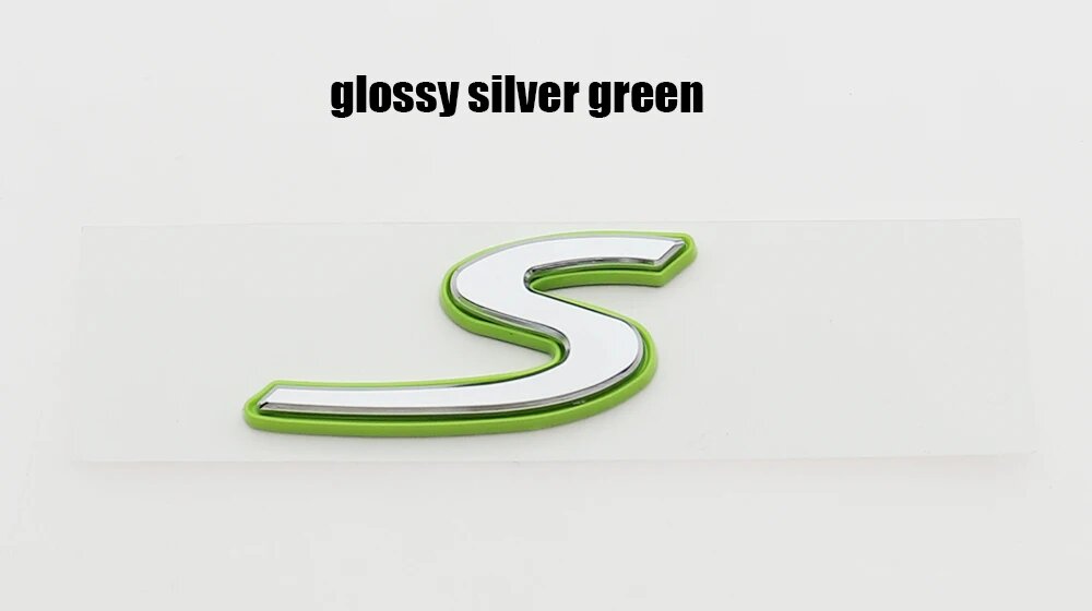 1 шт. 3D ABS E-гибридный гибридный турбо 4 S автомобильный буквенный боковой логотип наклейка хвостовой значок авто задний багажник эмблема наклейка аксессуары BSJ gs green s