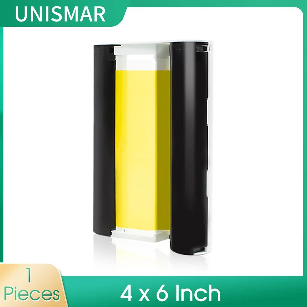 Чернильная кассета Unismar 6 дюймов для Canon Selphy CP1300 CP1200 CP1000 CP910 1 Ink