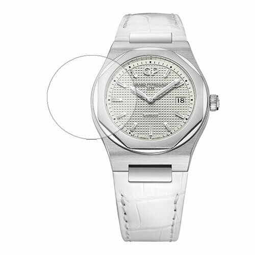 Скрин Мобайл защитный экран для часов Girard Perregaux Laureato 80189-11-131-CB7A из гидрогелевая плёнка прозрачная