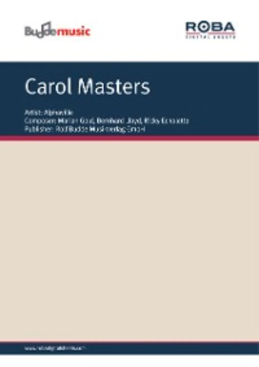 Carol Masters [Цифровая книга]