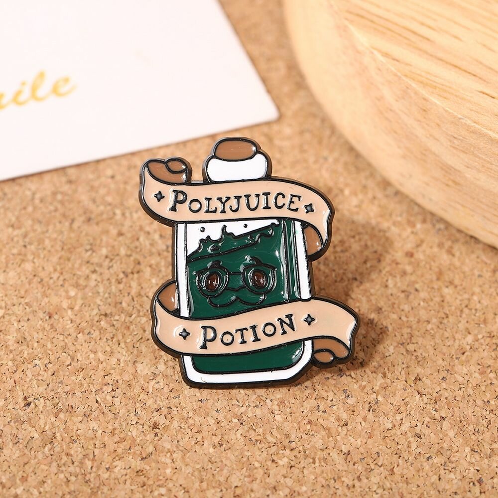 Зеленая бутылка волшебного зелья