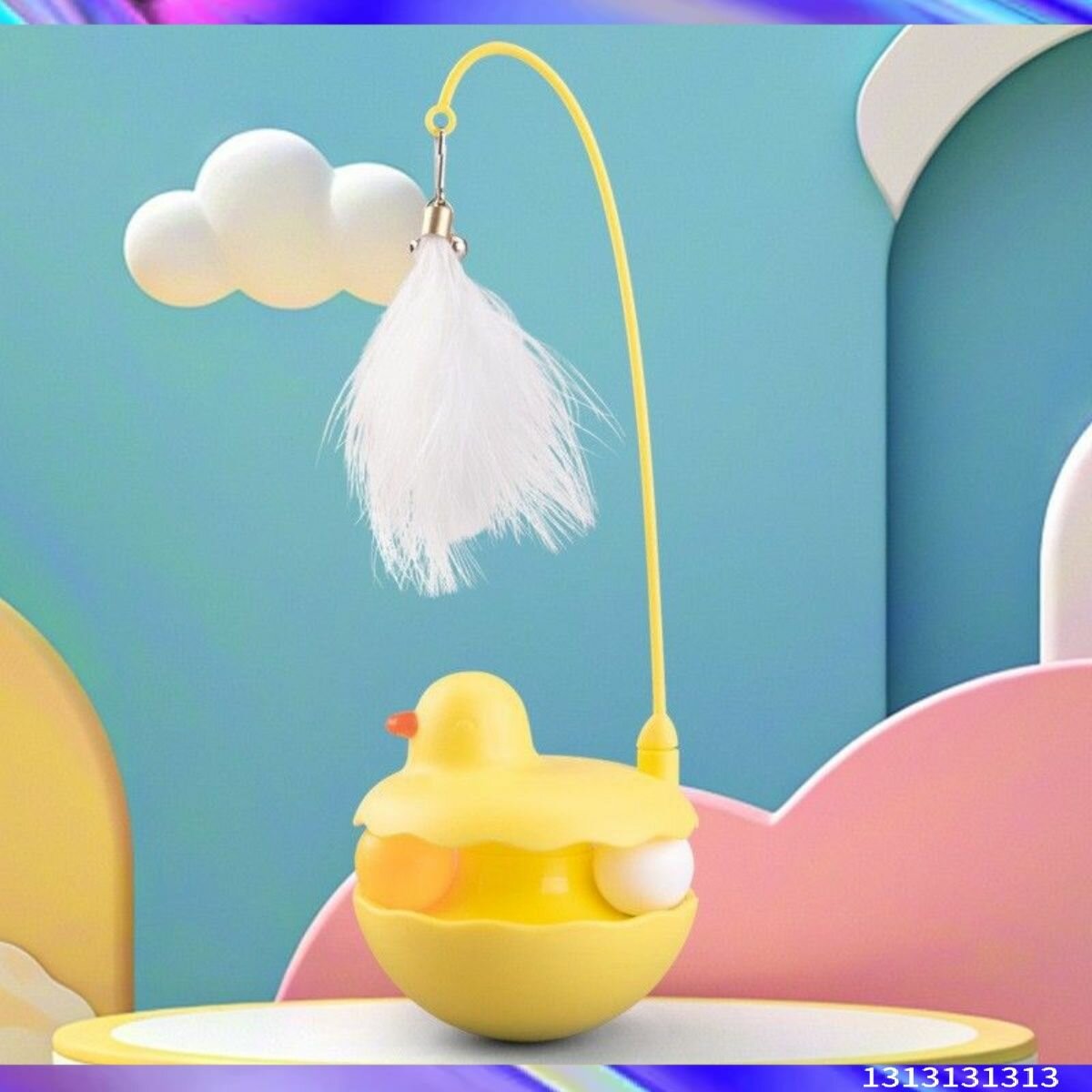 Эксклюзивная пчеланеваляшка с подвижными крыльями в движении