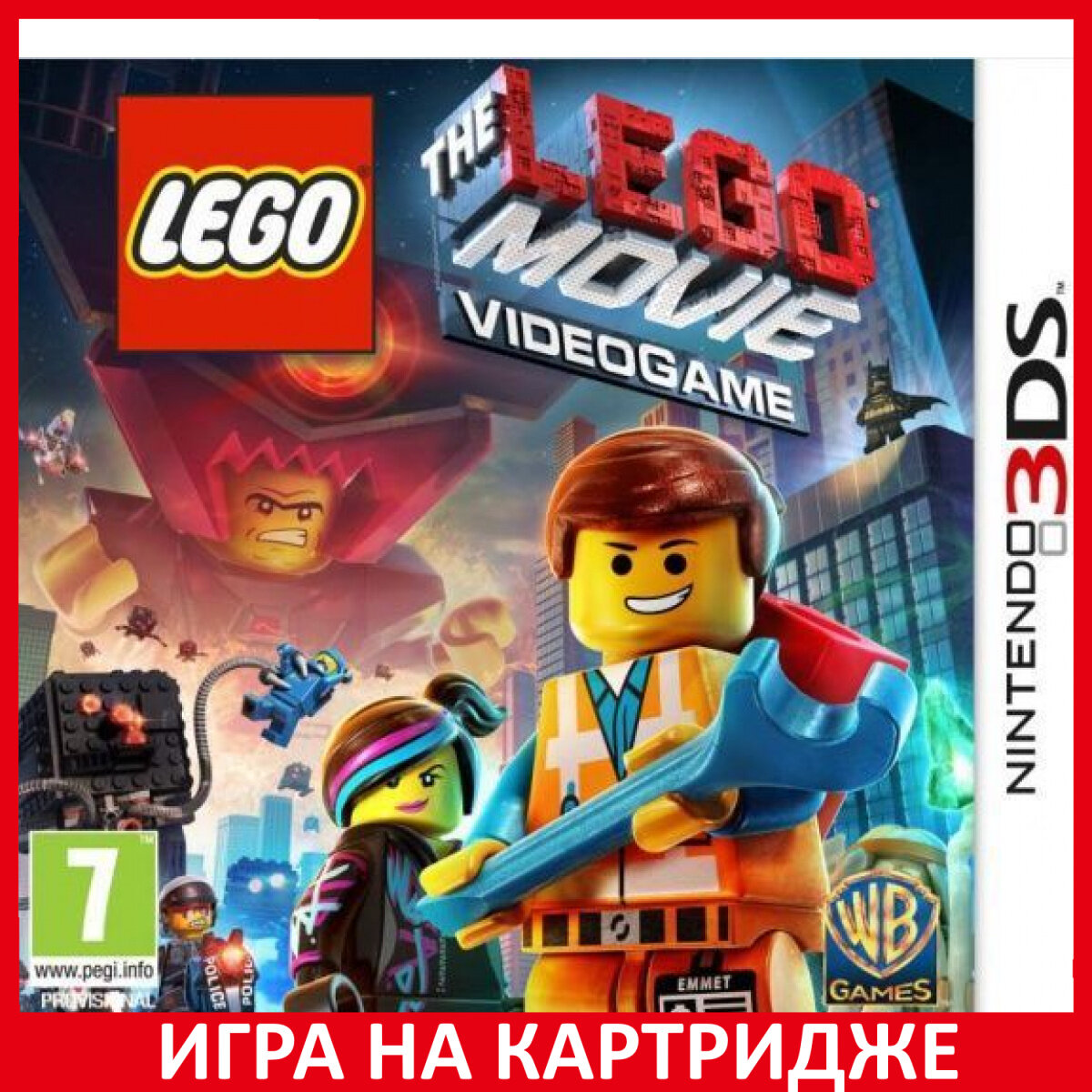 Игра LEGO Movie Video Game 3DS Картридж на Nintendo 3DS