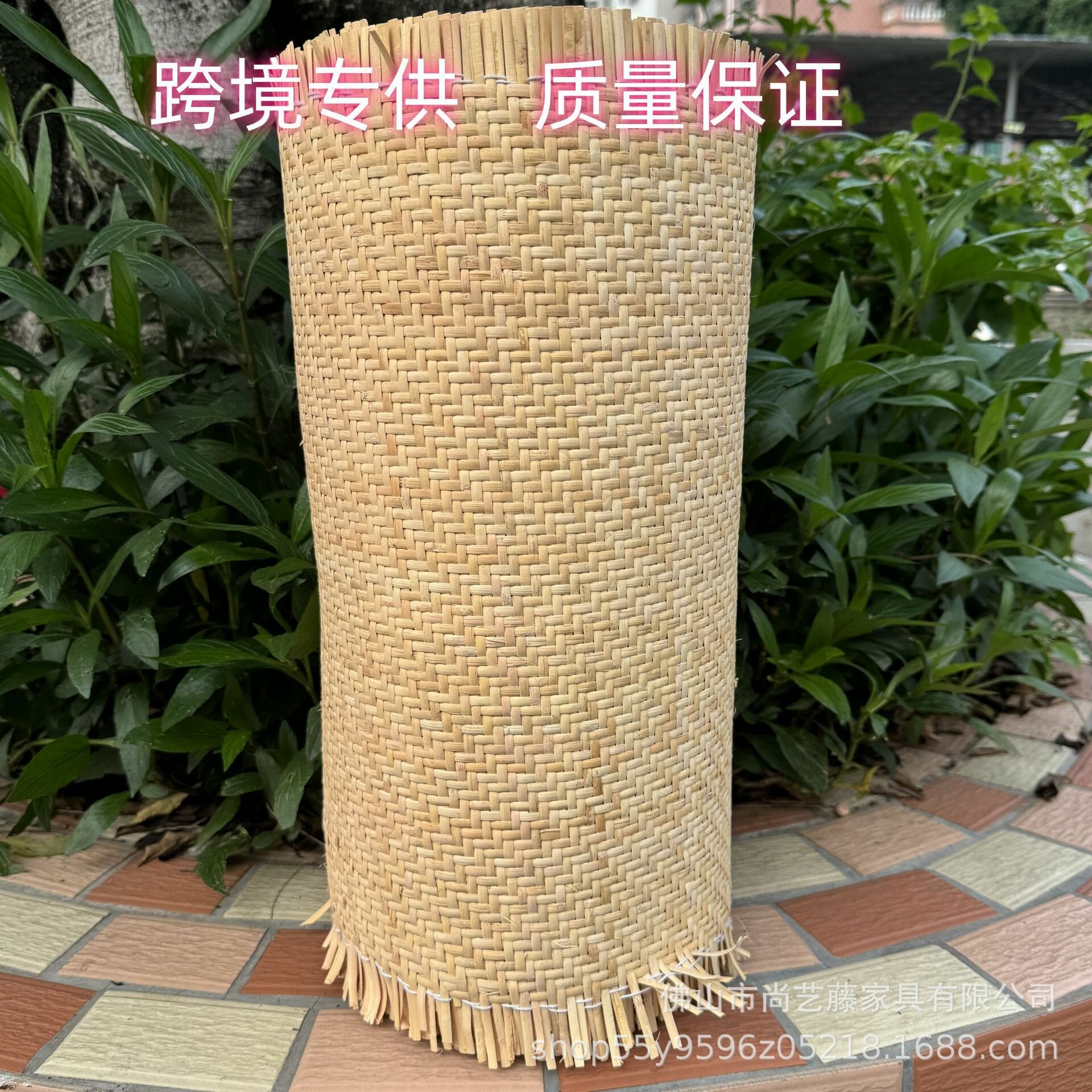 Натуральное Ротанговое полотно для улицы, Ширина 60 см, длина 1 м, Мебель для дачи, беседок, ресторанов