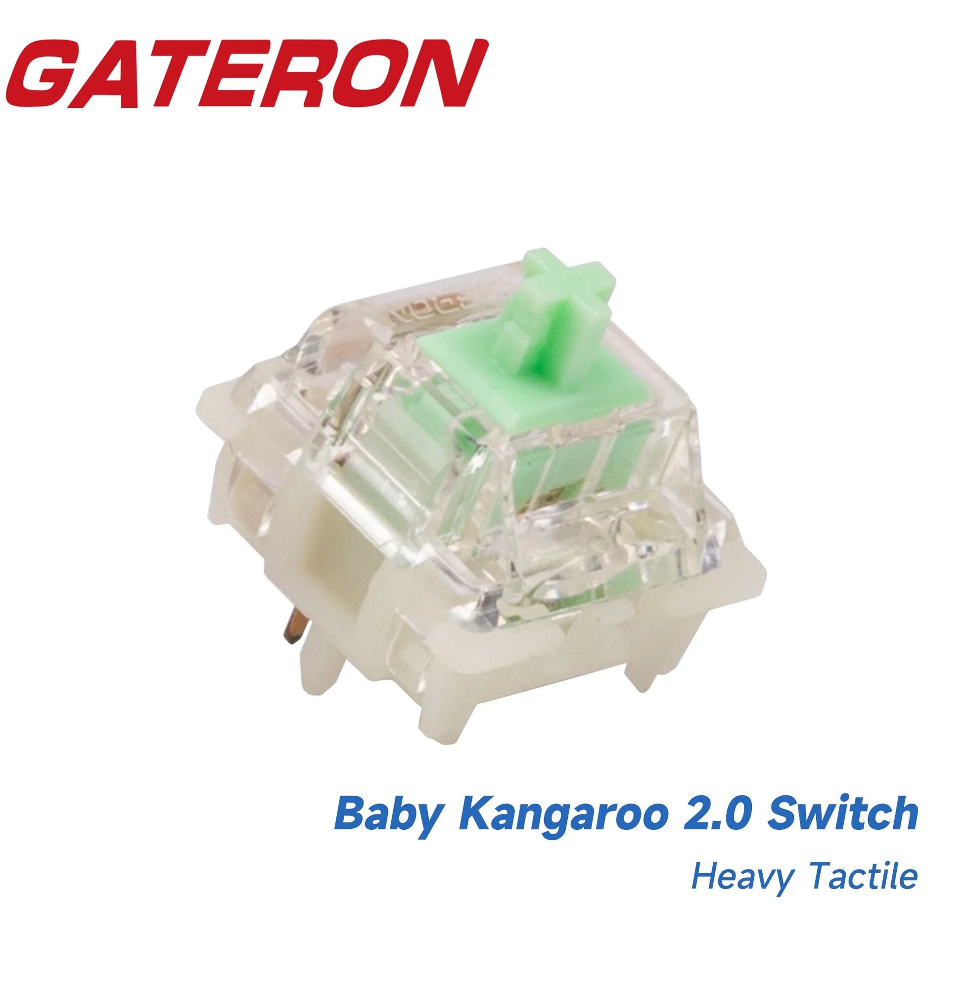 GATERON Kangaroo Switch 2.0 Baby Тактильные механические переключатели 59g RGB 10PCS