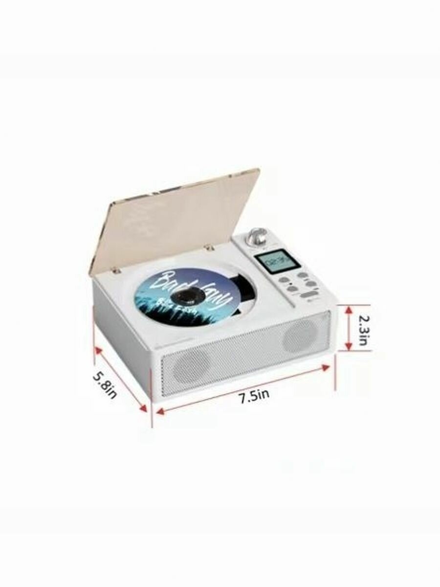 CD-плеер , двойного Bluetooth/CD музыкальный плеер портативный