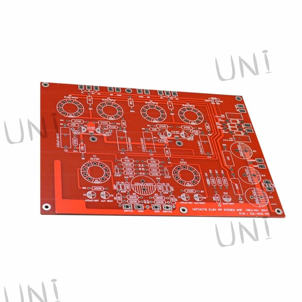 EL84 Стерео двухтактный усилитель на печатной плате Hifi Ламповый предусилитель Комплект платы