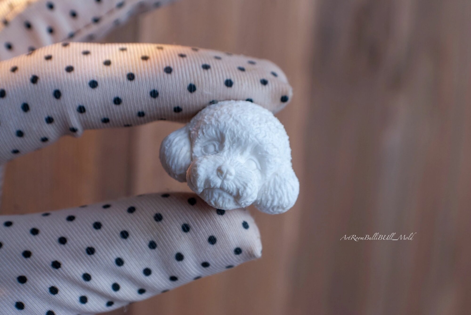 Авторский силиконовый молд Мальтипу (микро) — форма для эпоксидной смолы, гипса, мыла, полимерной глины