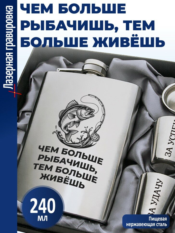 Набор "Чем больше рыбачишь, тем больше живёшь"