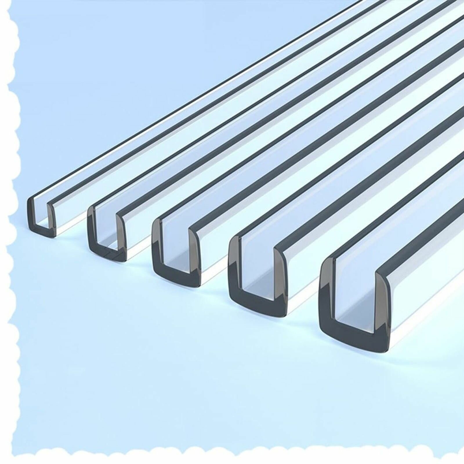 Защитная кромка 8-9 мм * 3 м