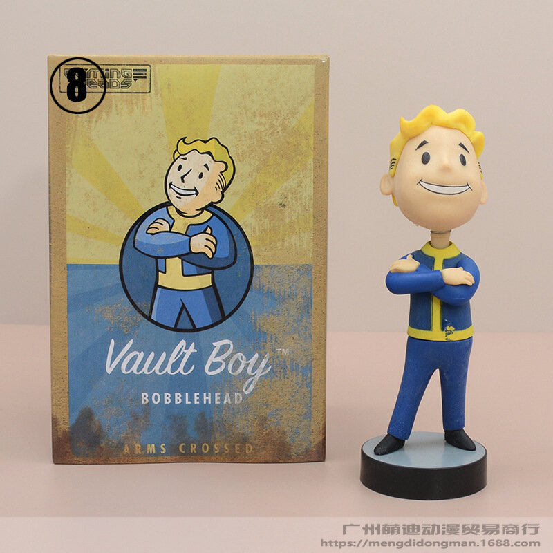Фигурки Fallout 7 Fallout Boy, набор фигурок Vault Boy 1-го, 2-го, 3-го, 4-го поколения в коробке