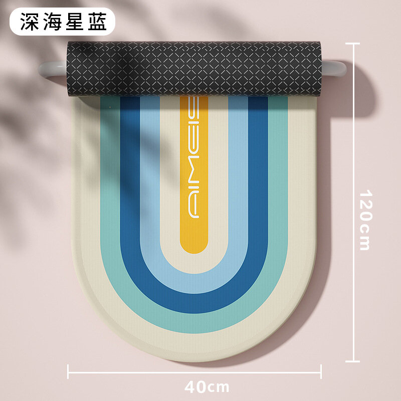 Домашний мат для прыжков на скакалке, детский нескользящий мат с амортизацией, звукоизоляционный, антивибрационный, бесшумный мат для фитнеса и йоги для женщин