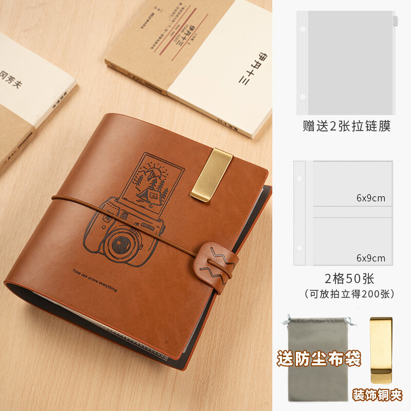 Альбом Polaroid Mini Special One Grid Single Grid Two Grid Storage Album Square 3inch Мини альбом с отрывными листами