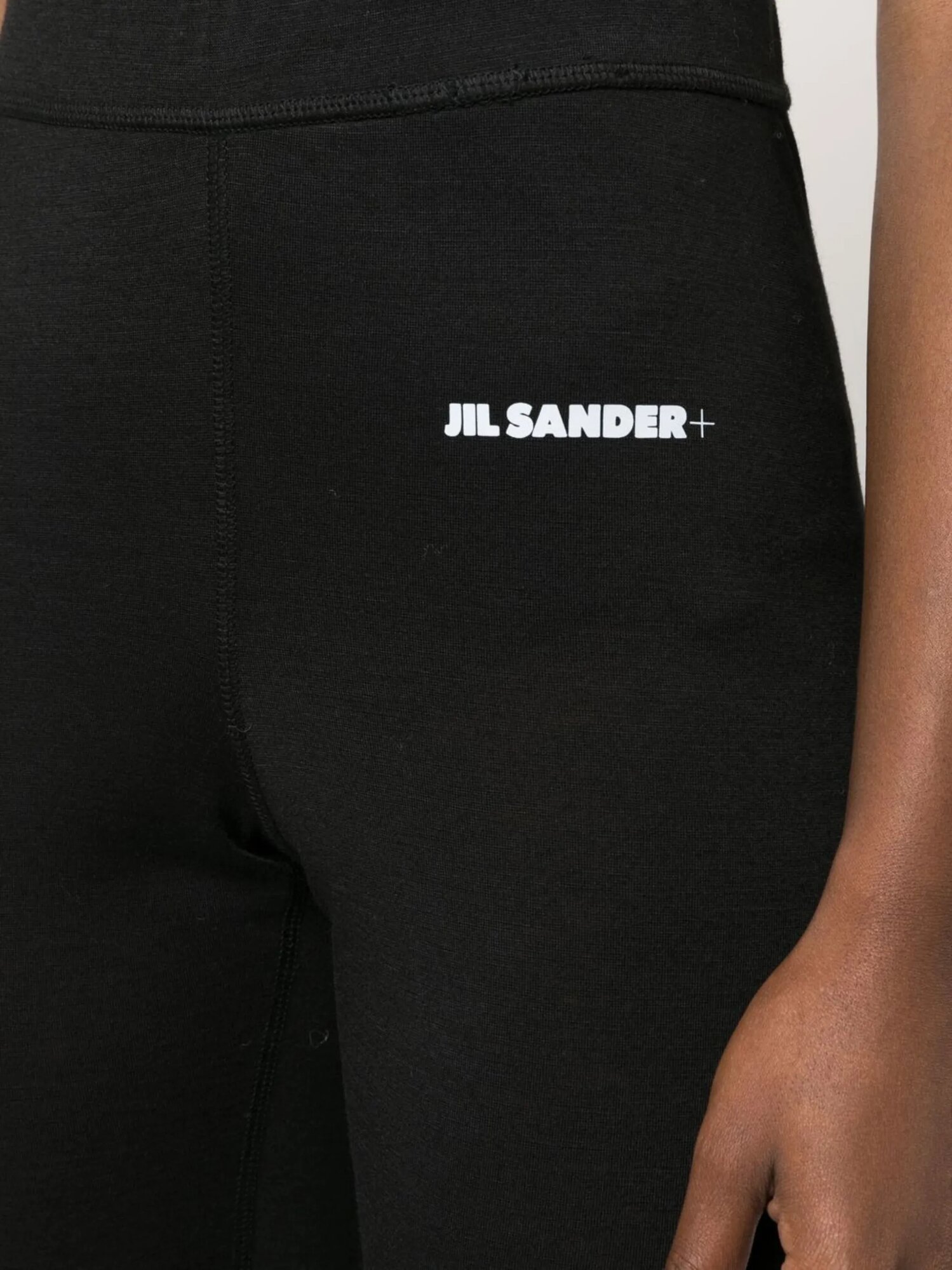 Легинсы Jil Sander, размер L, черный — фото 1