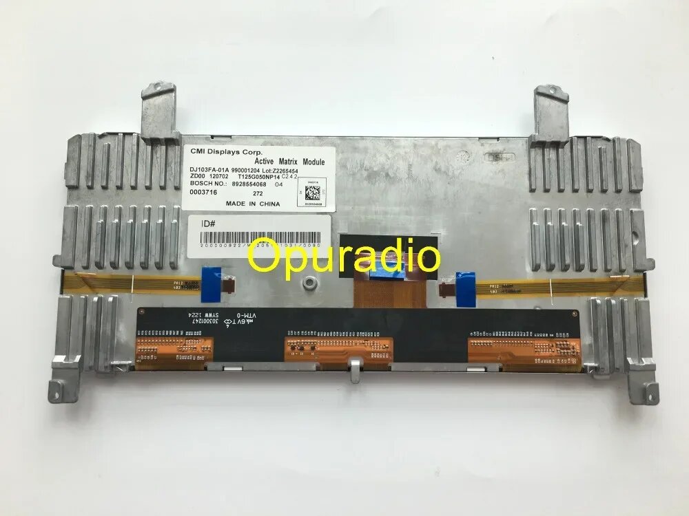 Бесплатная почта, оригинальный дисплей CMI DJ103FA-01A, активный матричный модуль экрана 8928554068 Для BMW F шасси Автомобильный DVD GPS-навигатор