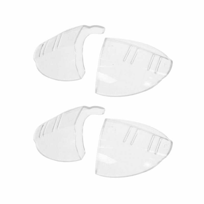 Защитные боковые заглушки для очков, Прозрачный - Маленькие 4 отверстия