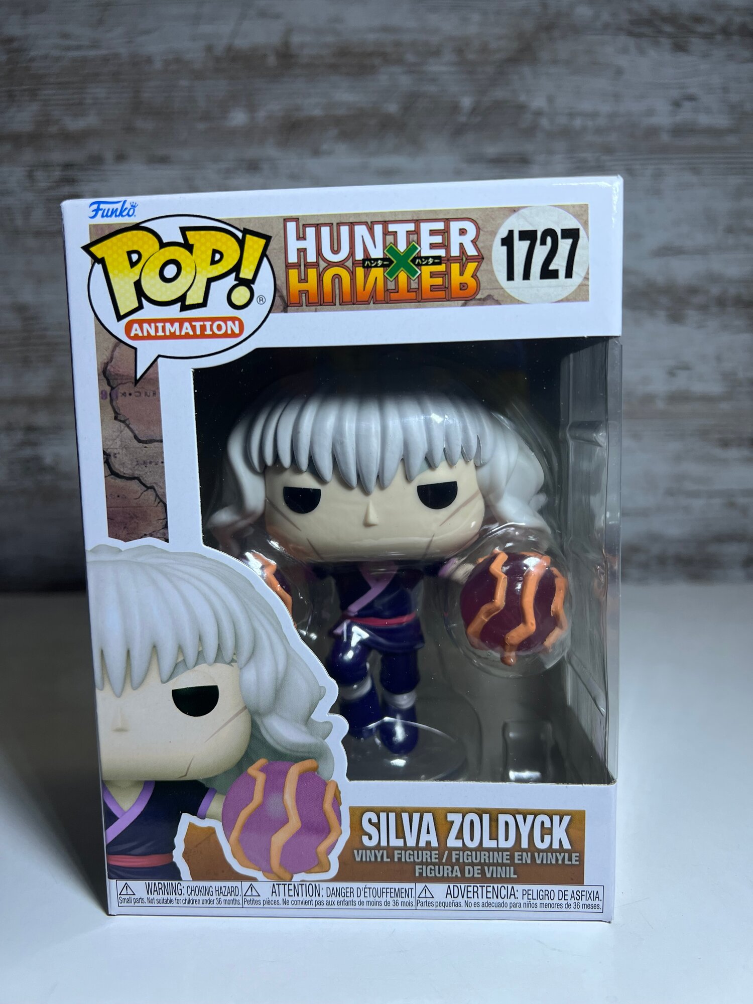 Фигурка Фанко Сильва Золдик, Silva Zoldyck, HUNTERxHUNTER, 10 см от Funko