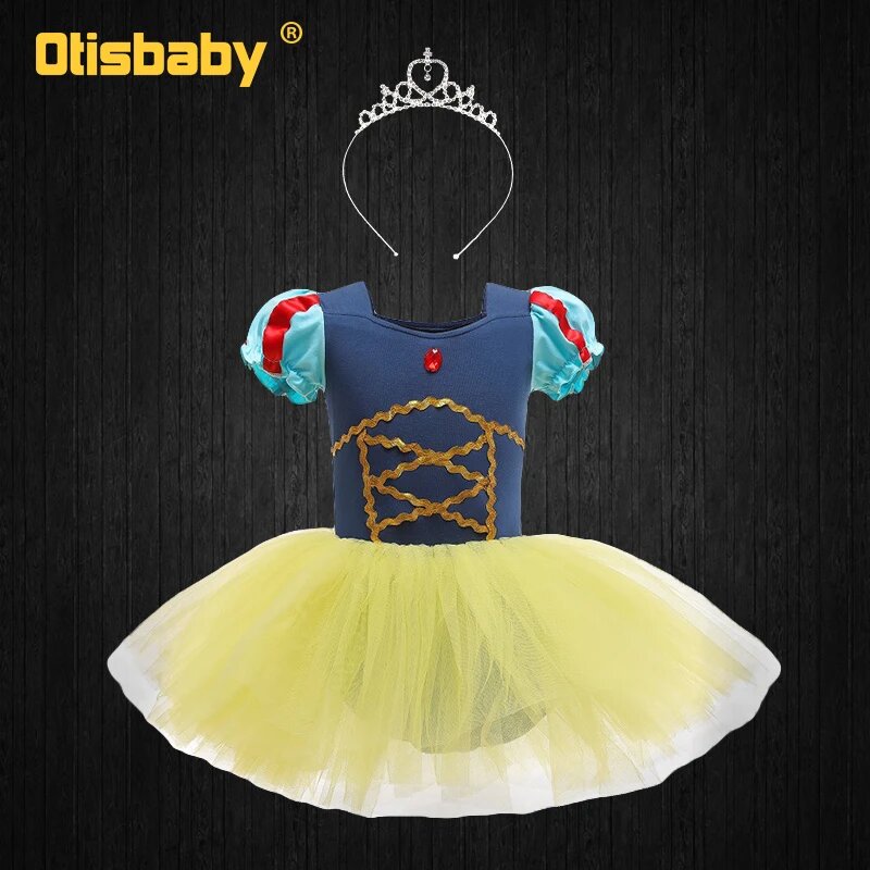 Балетная пачка для маленьких девочек, Белоснежка, Золушка, София, Анна, Эльза, бальное платье, Рождественский костюм, детское праздничное платье принцессы Belle Alice