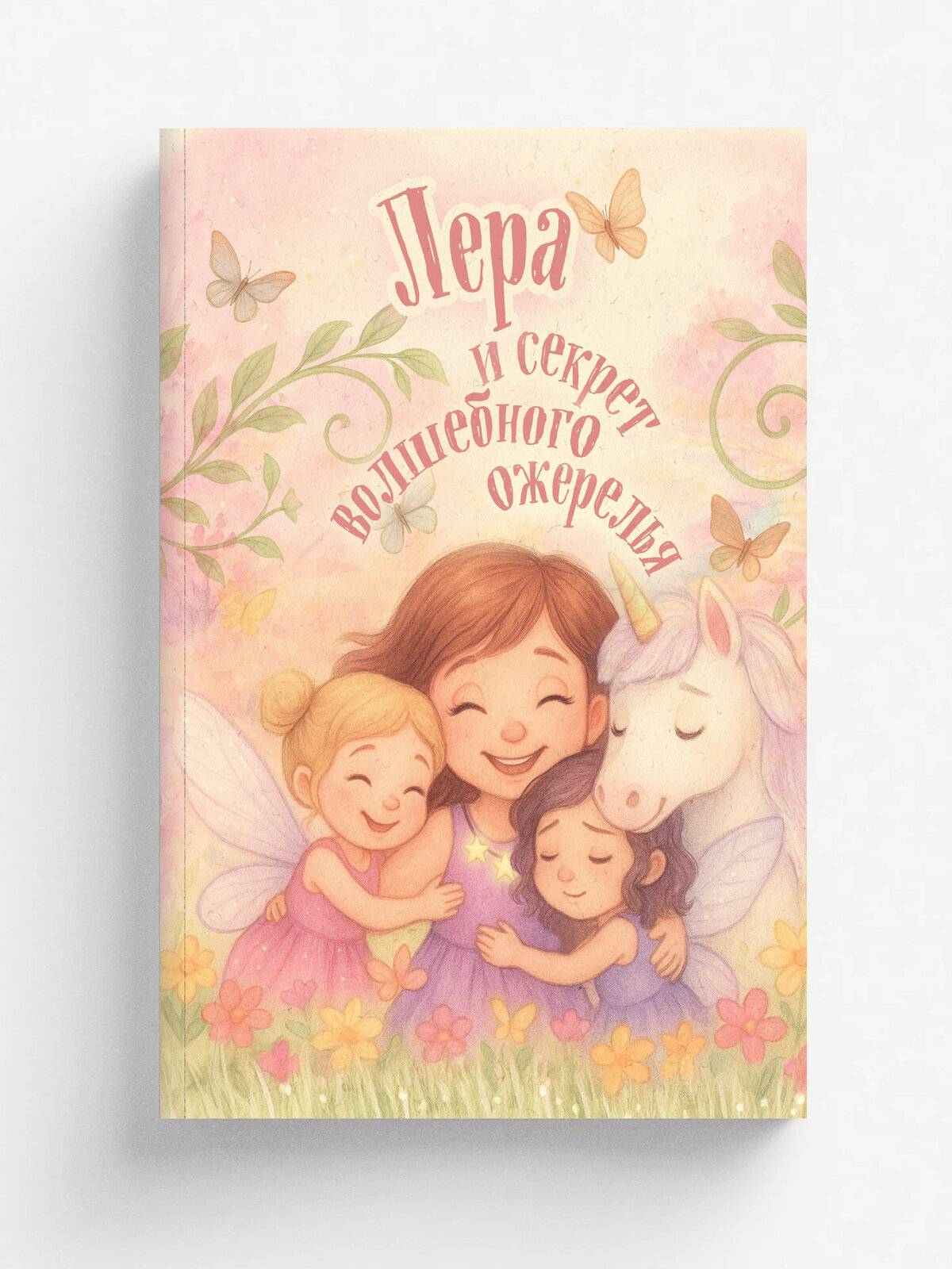 Лера и секрет волшебного ожерелья. Именная книга для девочек с заданиями