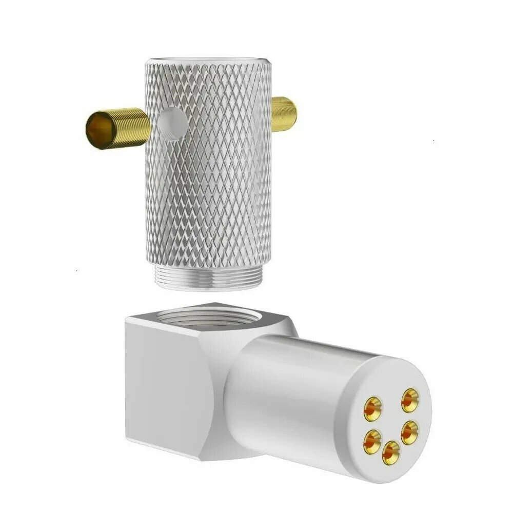 Аудиокабель 2-pin 4 мм/2.5 мм, разноцветный