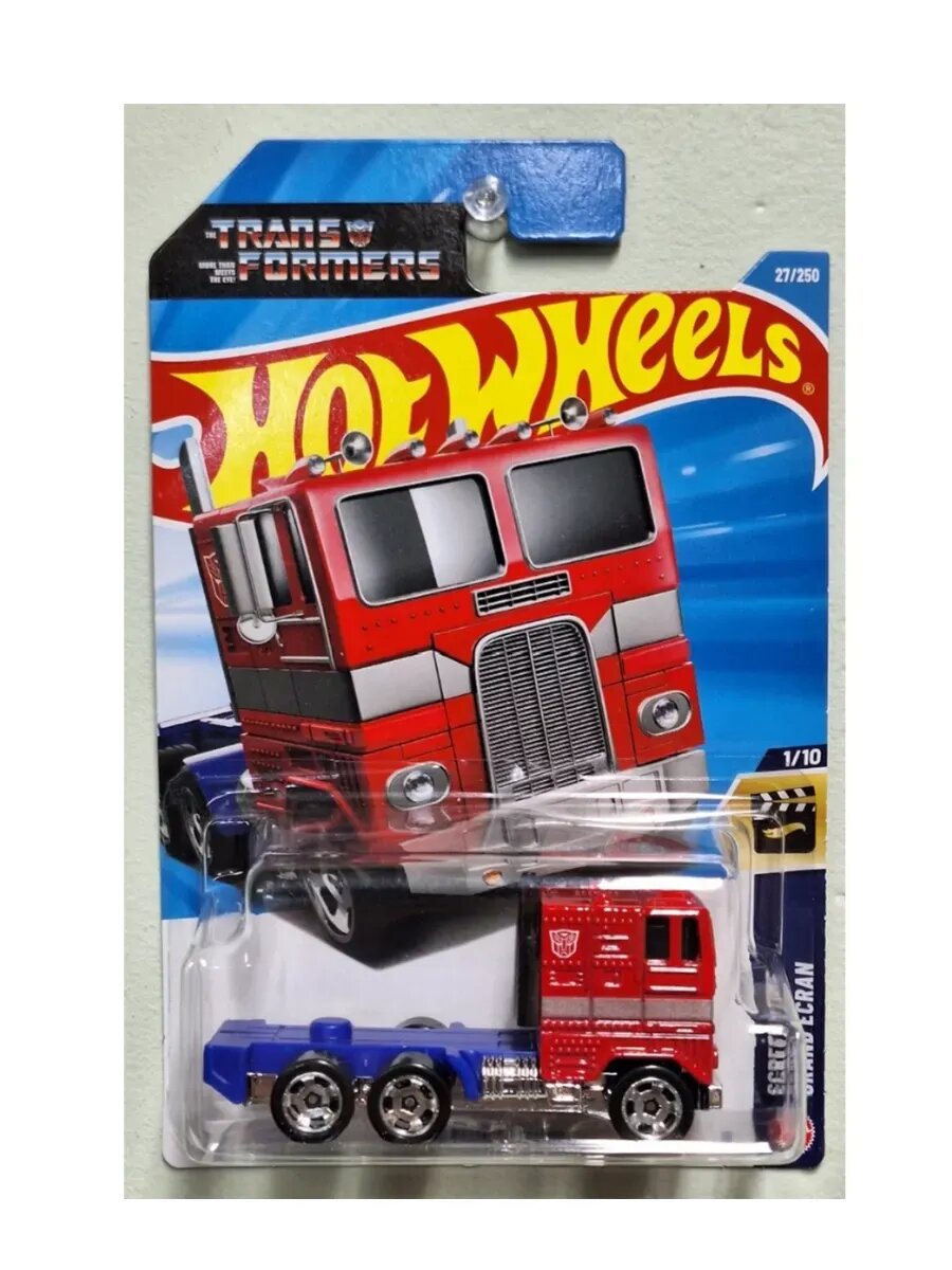 Машинка коллекционная Optimus Prime Transformers