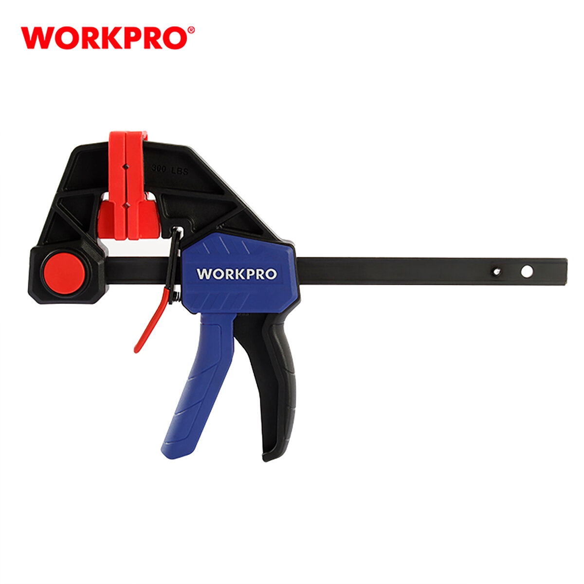 Струбцина быстрозажимная Workpro, 60 х 300 мм