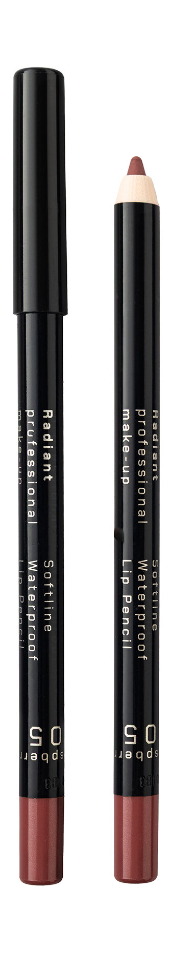 RADIANT PROFESSIONAL MAKE-UP Карандаш для губ Softline Waterproof Lip Pencil водостойкий, 1,2 г, 05 Малина