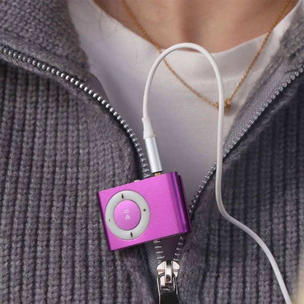 Waterproof Mini Metal MP3 Player Черный, Черный, Black — фото 1