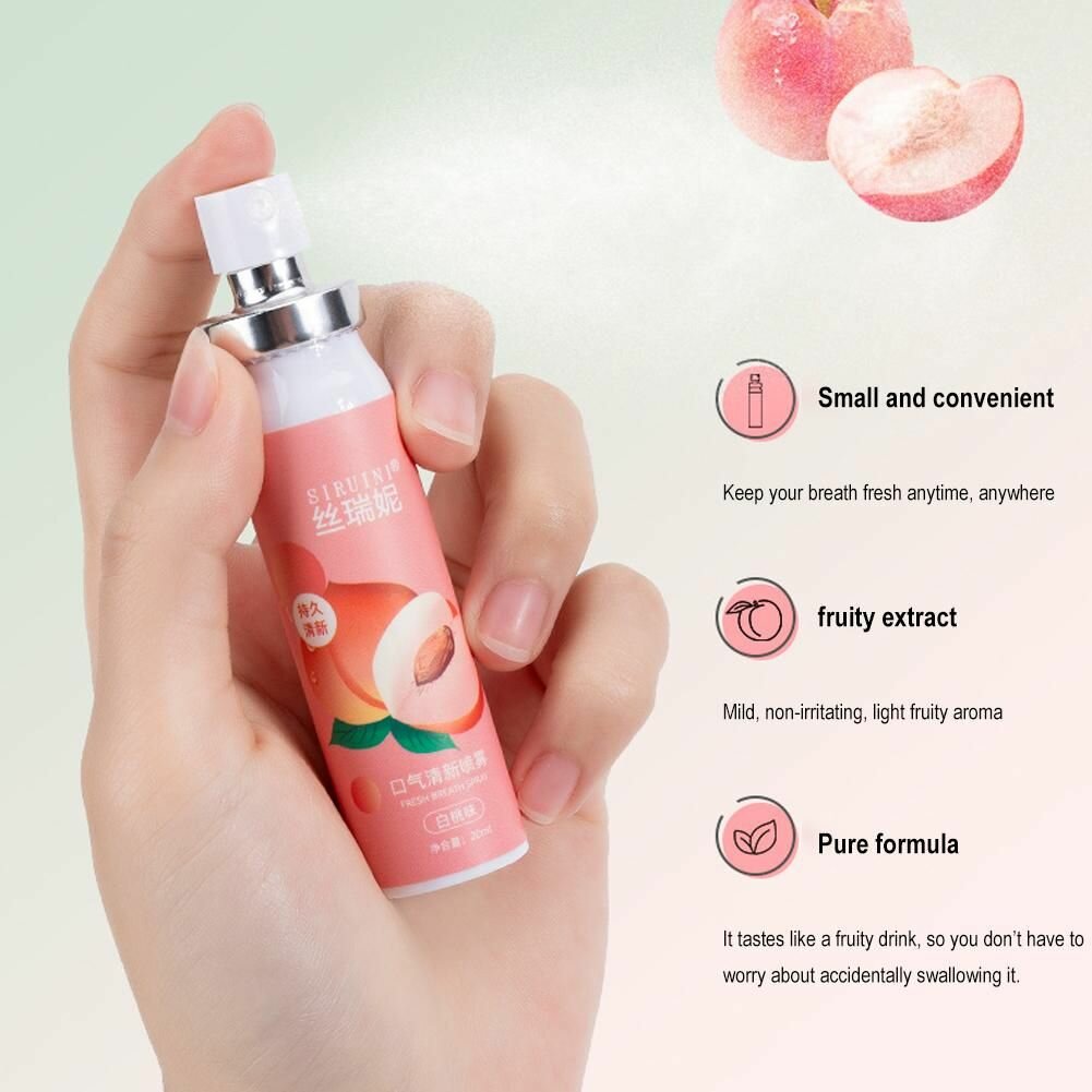 Освежитель дыхания/Со вкусом личи/Свежий и долговечный/20мл