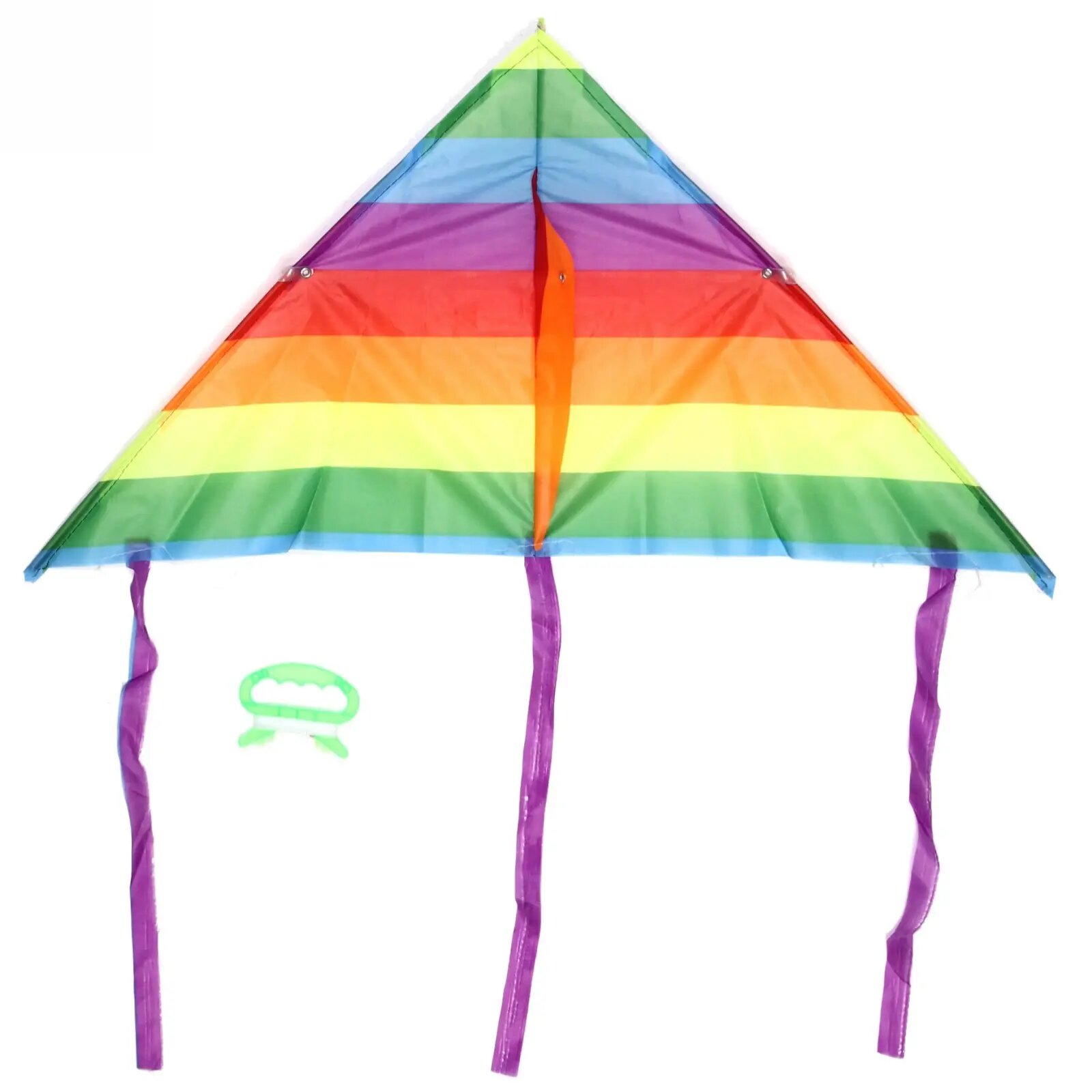 Воздушный змей "Радуга" 90см, нейлон, яркие цвета, устойчивый полет