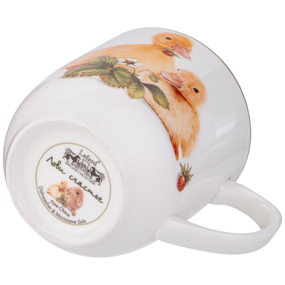 Кружка LEFARD лови счастье 380мл фарфор