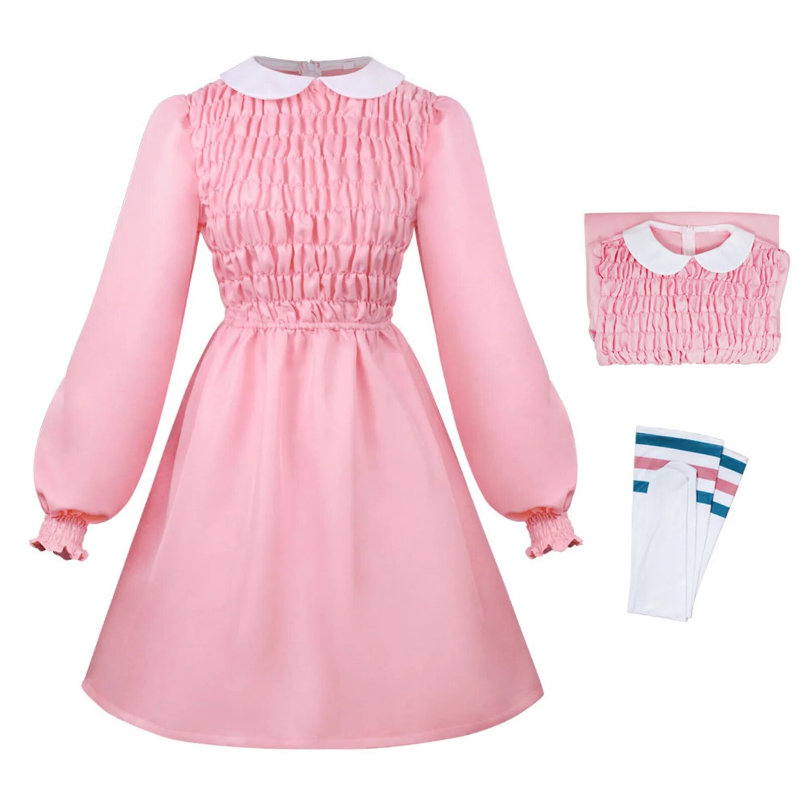 Косплей костюм Одиннадцать полиэстер платье S