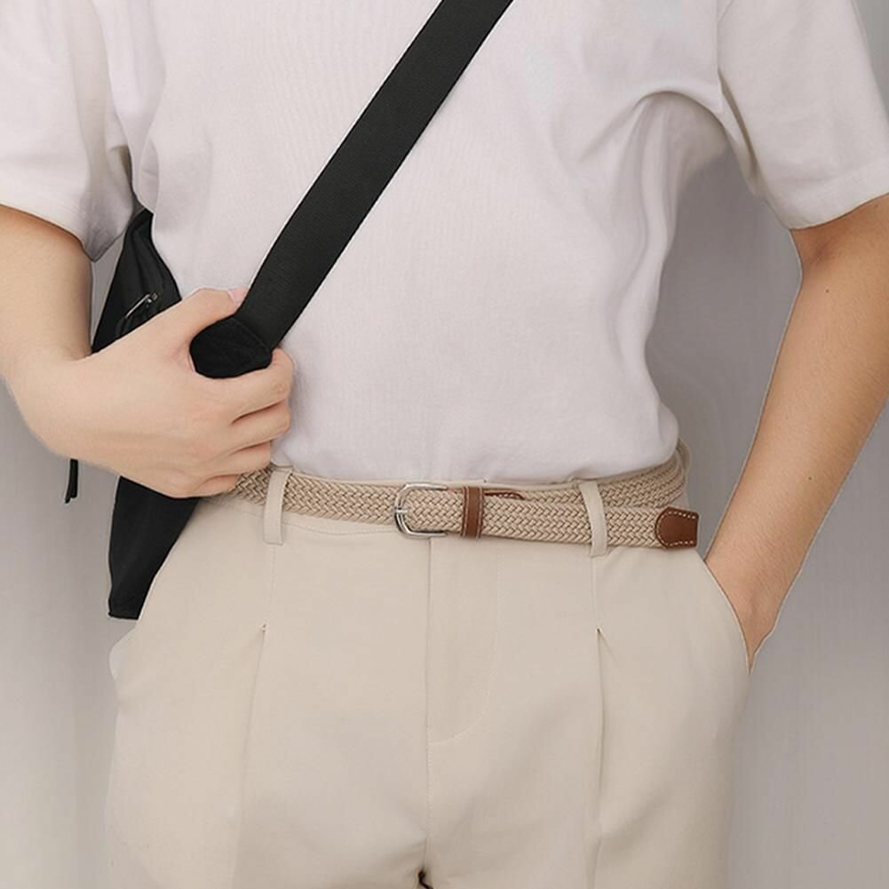 Регулируемый пояс из тканого эластичного материала без перфорации