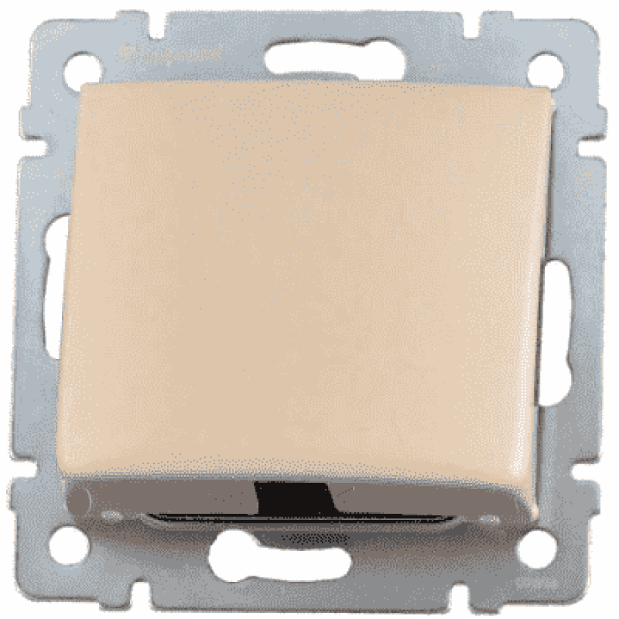 Вывод кабеля Legrand / Легранд Valena скрытой установки, из пластика, цвет слоновая кость / электрика