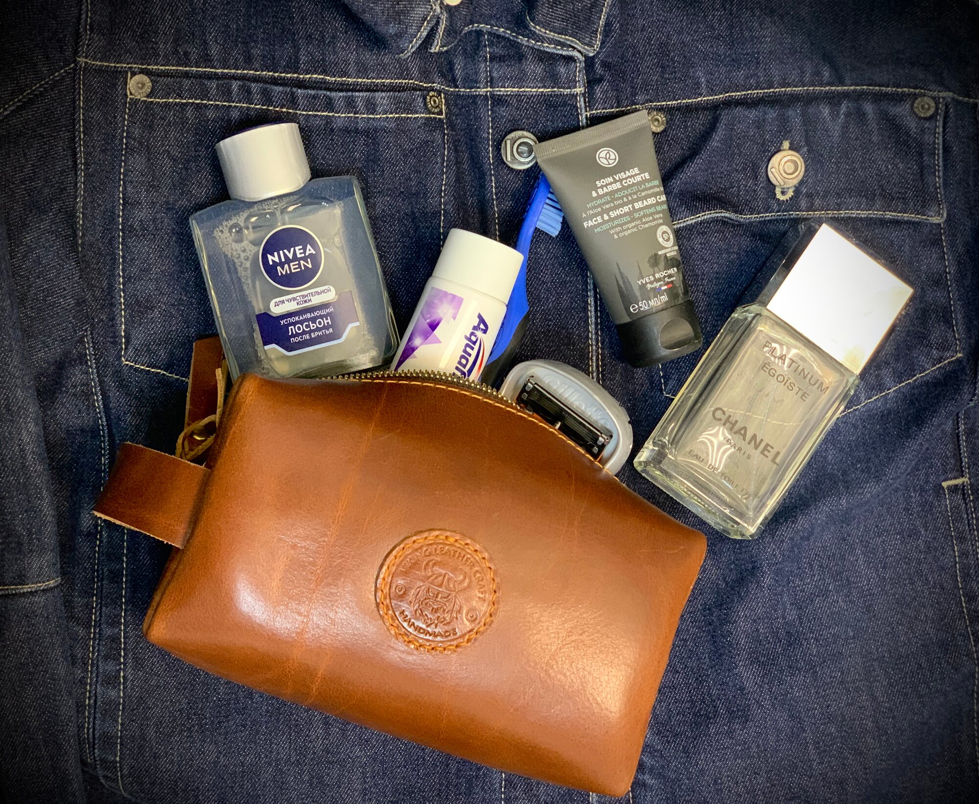 Косметичка viking leather craft