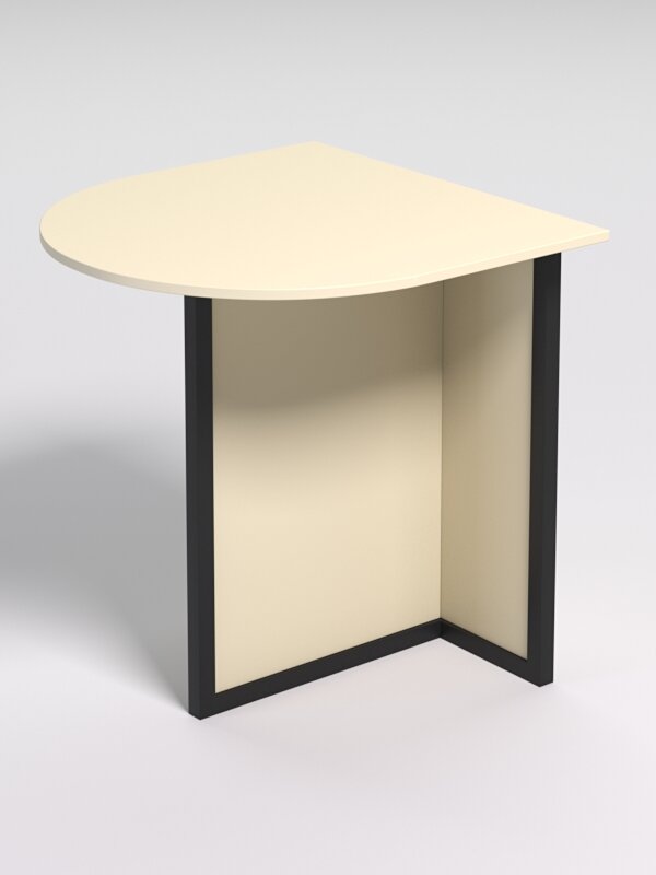 Брифинг приставка офисная СП-21 "стронг" в стиле лофт, Крем Вайс