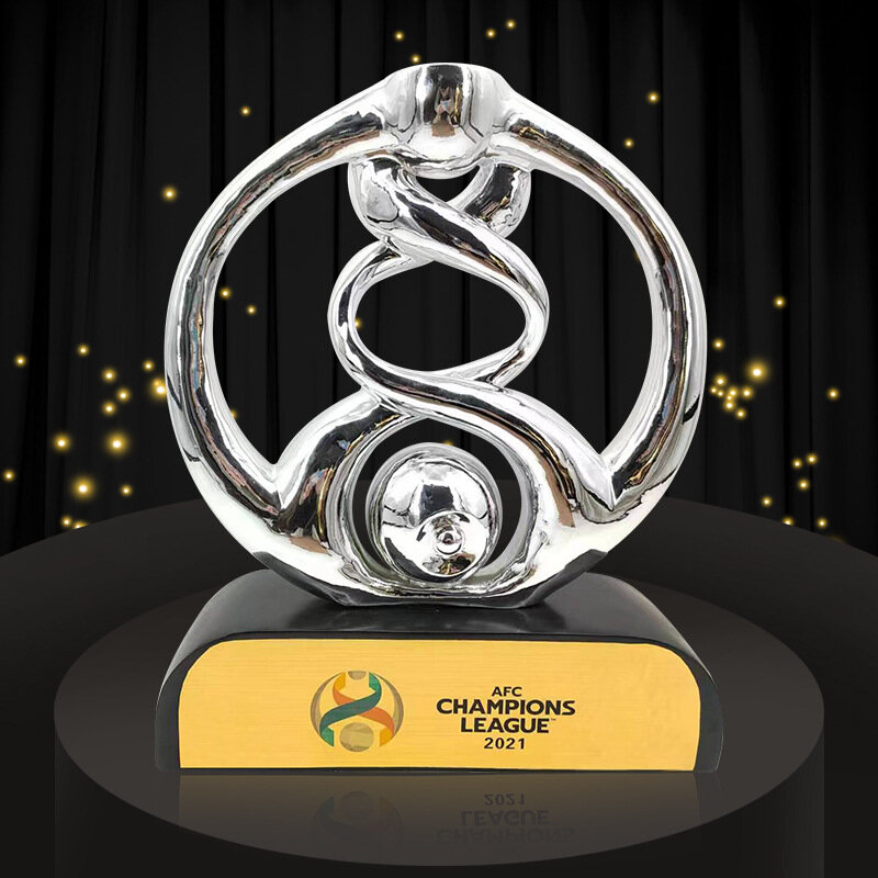 Кубок футбольный, позолоченный, из смолы, 52 см