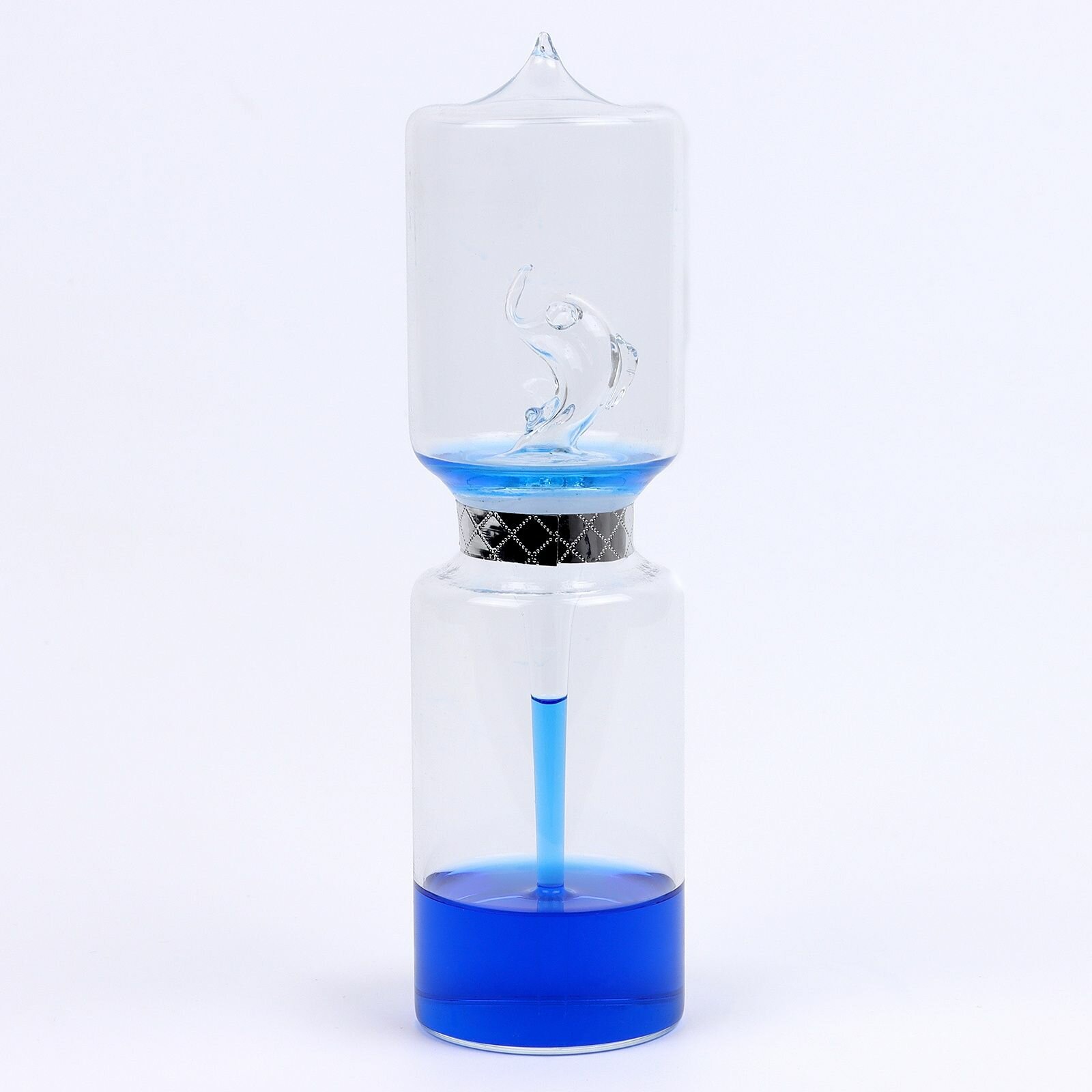 Тепловой фонтан "Дельфин", антистресс, 17х4.7 см, синие