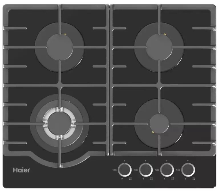Встраиваемая газовая варочная панель Haier HHX-G64RFB