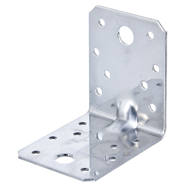 Уголок крепежный усиленный 70х70х55х2мм нержавеющая сталь