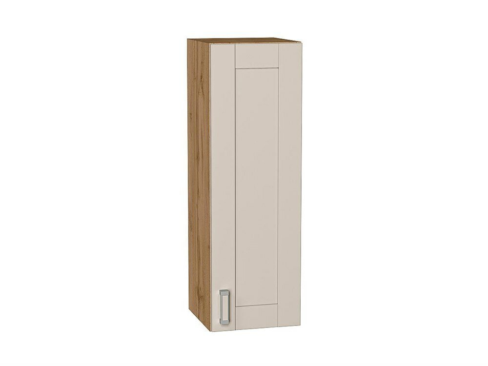 VVT Шкаф верхний с 1-ой дверцей Лофт Дуб Вотан, Cream Silk, 920, 300 В*Ш*Г 920*300*320, фасад МДФ Cream Silk, корпус Дуб Вотан Cream Silk